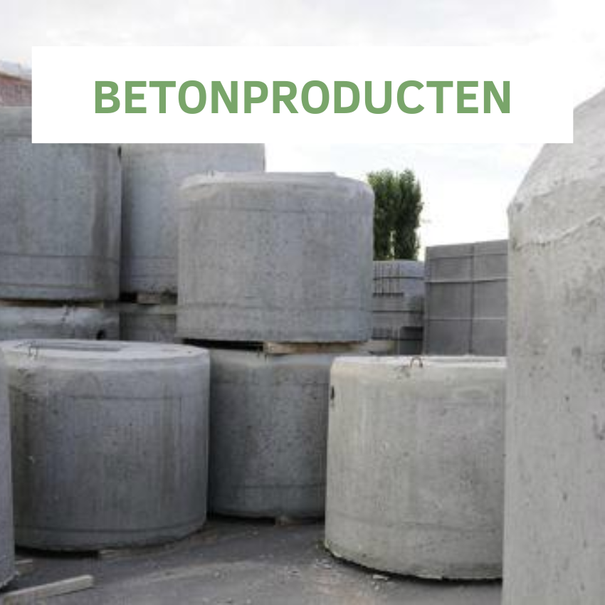 Bouwmaterialen - Betonproducten, betonnen platen
